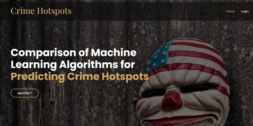 Comparison Of Machine Learning Algorithms For Predicting Crime Hotspots Comparison Of Machine Learning Algorithms For Predicting Crime Hotspots
