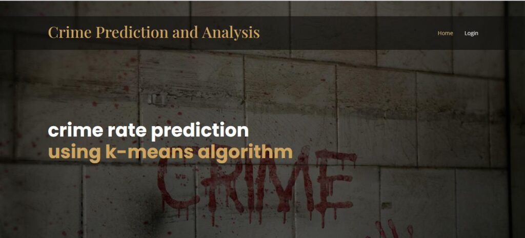 JPML02 - Crime Rate Prediction and Analysis using k-means Clustering ...